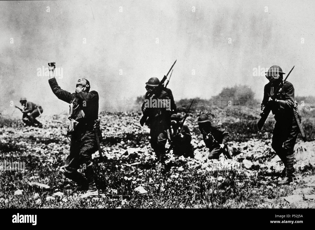 WWI. The battle of Verdun. The catastrophic battle which took the lives ...