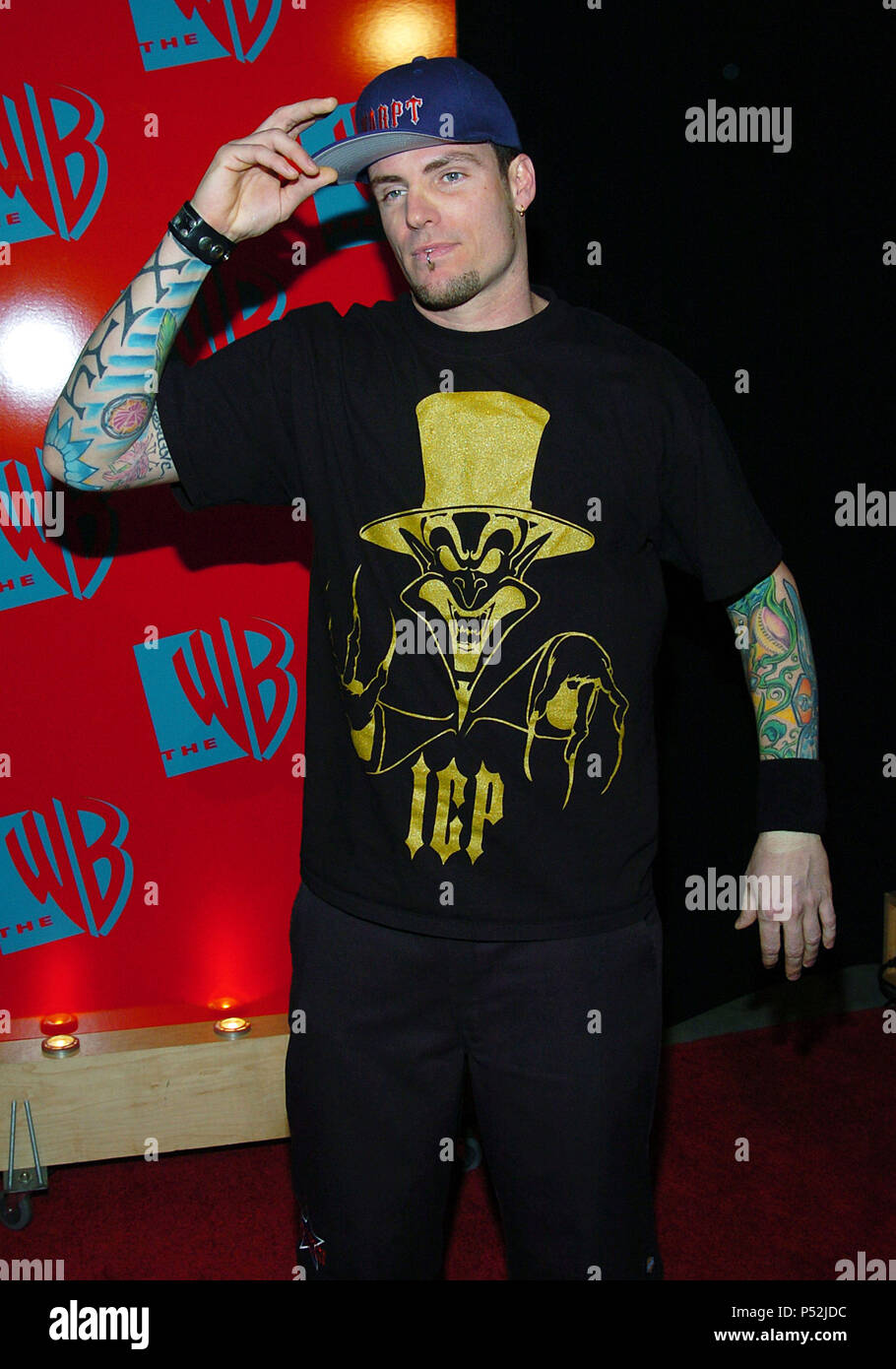 Rob Van Winkle ( AKA Vanilla Ice ) at the "WB Television All Star Party ...