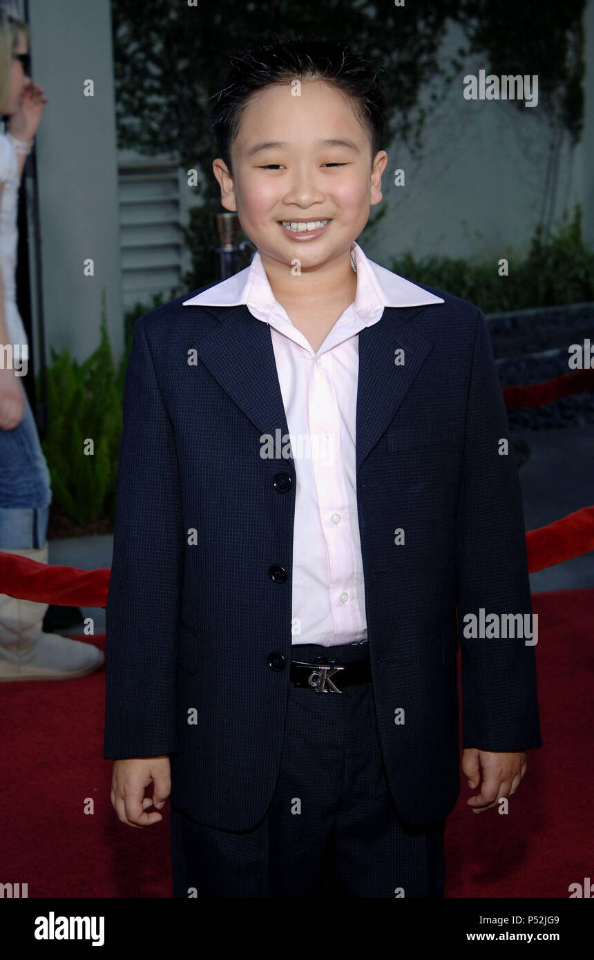 Andrew Vo arriving at the YOURS, MINE & OURS Premiere at the Arclight ...
