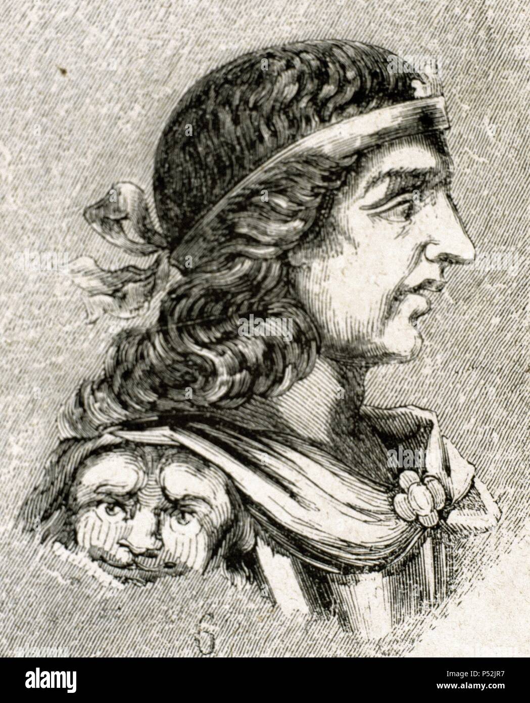 Liuva II (583-603). Visigothic King of Hispania, Septimania and Galicia ...