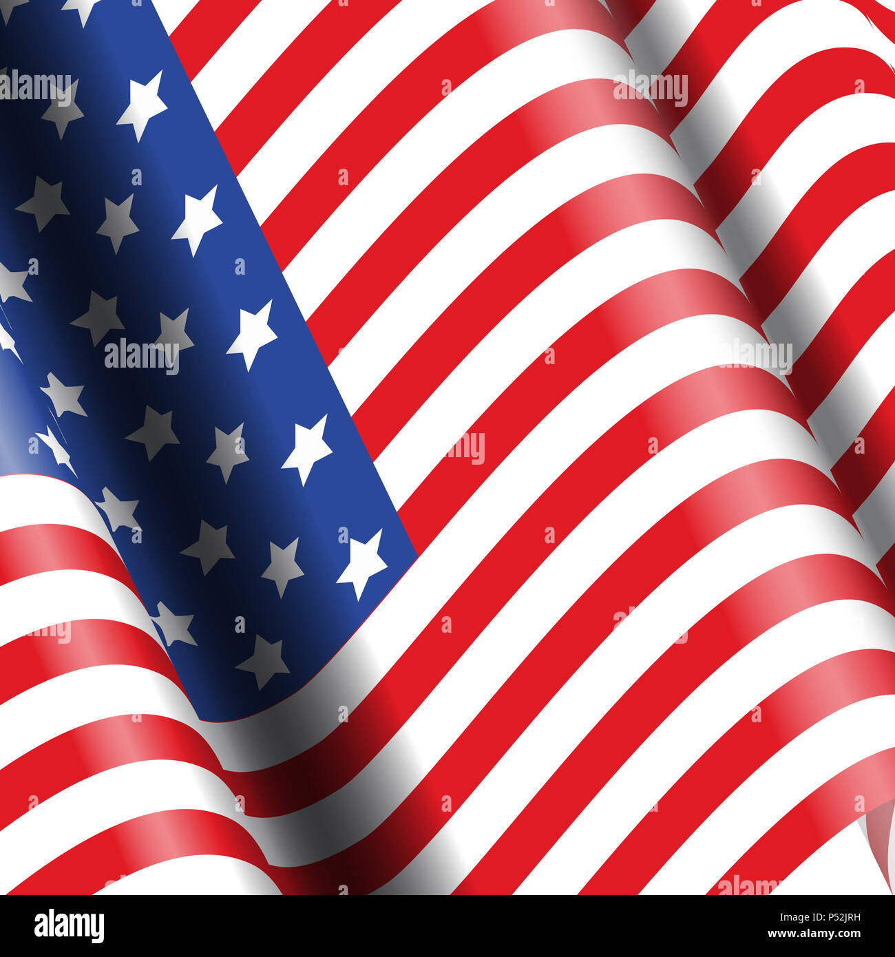 American flag background - ideal for 4th July celebrations Stock Photo ...