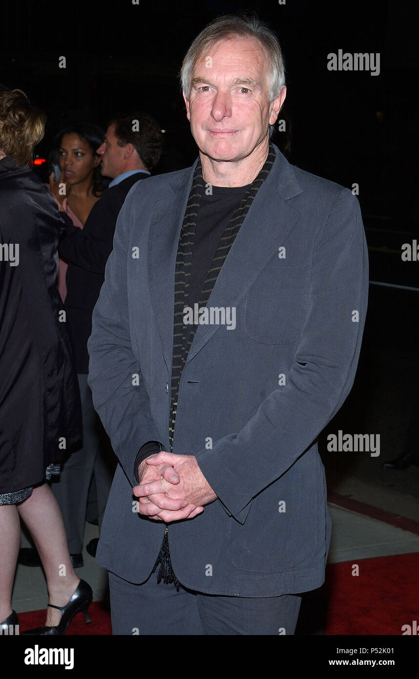 Peter Weir (director) arriving at the " Master & Commander Premiere ...