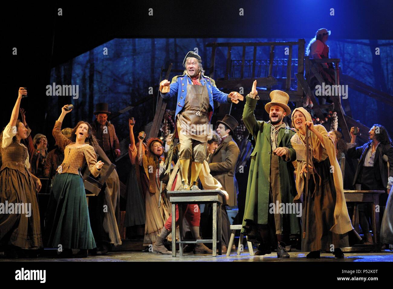 Los Miserables by Cameron Mackintosh, with Gerónimo Rauch (Jea Valjean ...