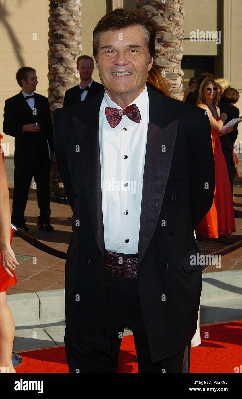 Fred Willard arriving at the 2004 Emmy Creative Arts Awards at the ...