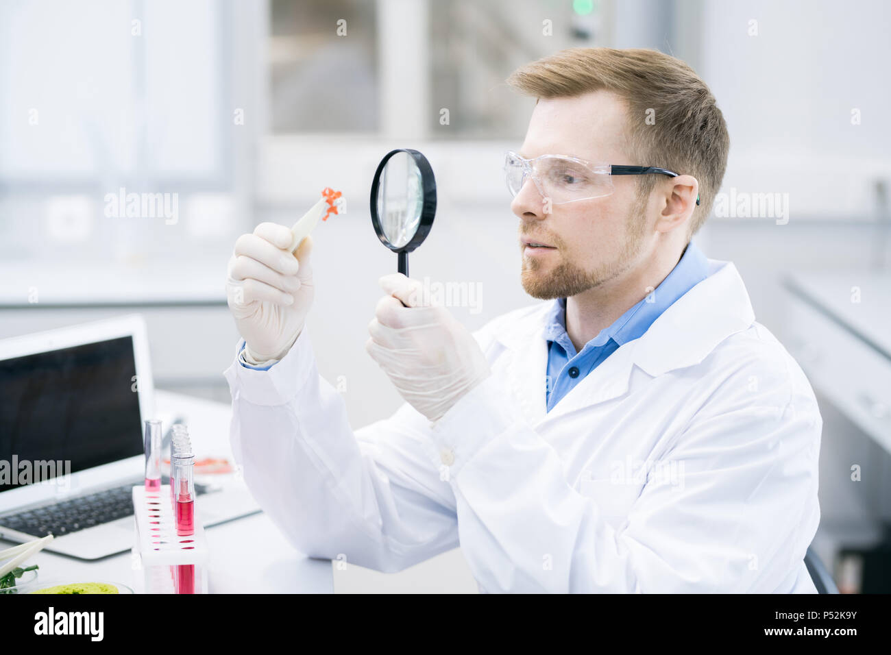Magnifying Glass Scientist