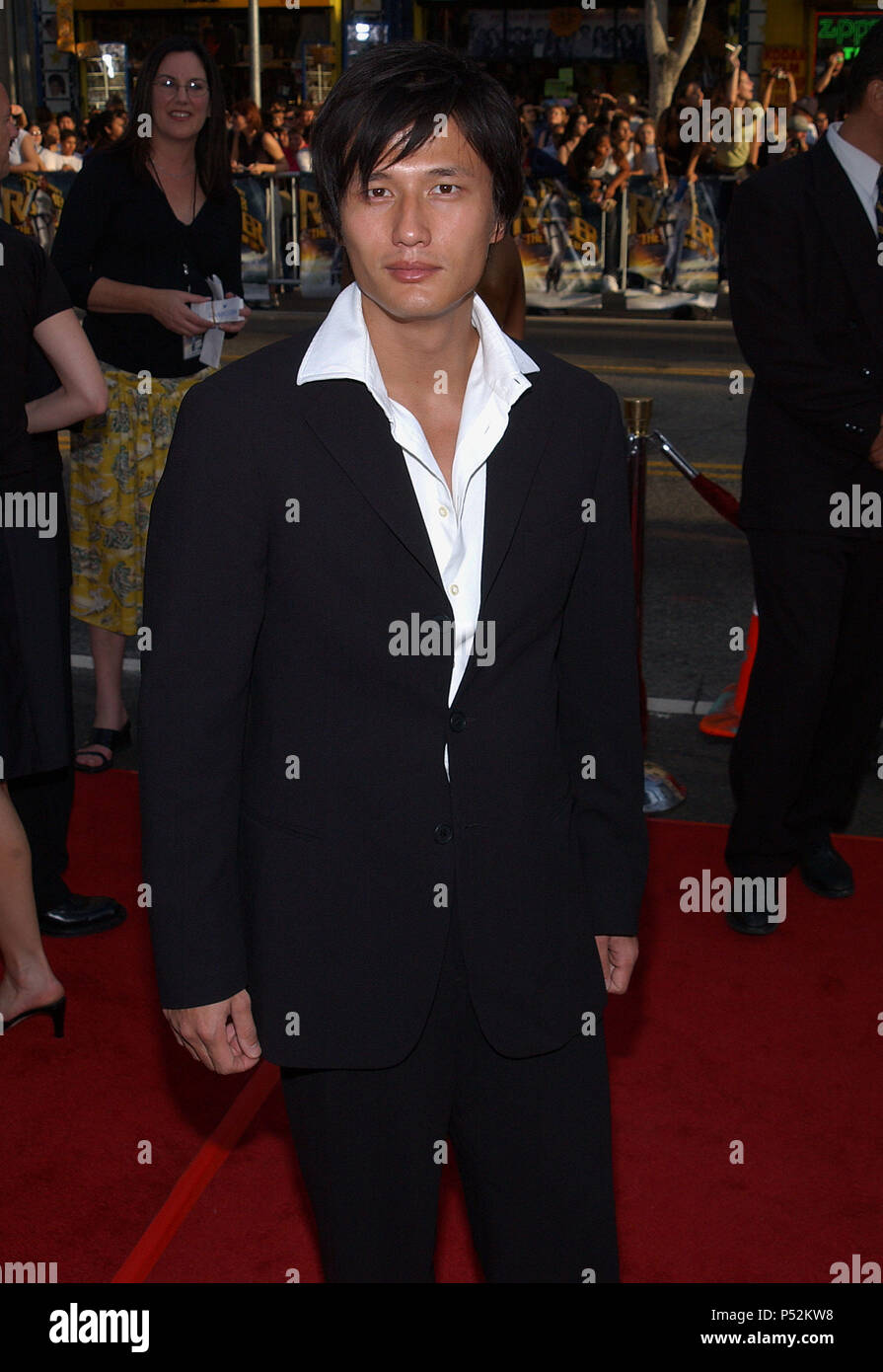 Terence Yin arriving at the " Lara Croft Tomb Raider II, The Cradle of ...