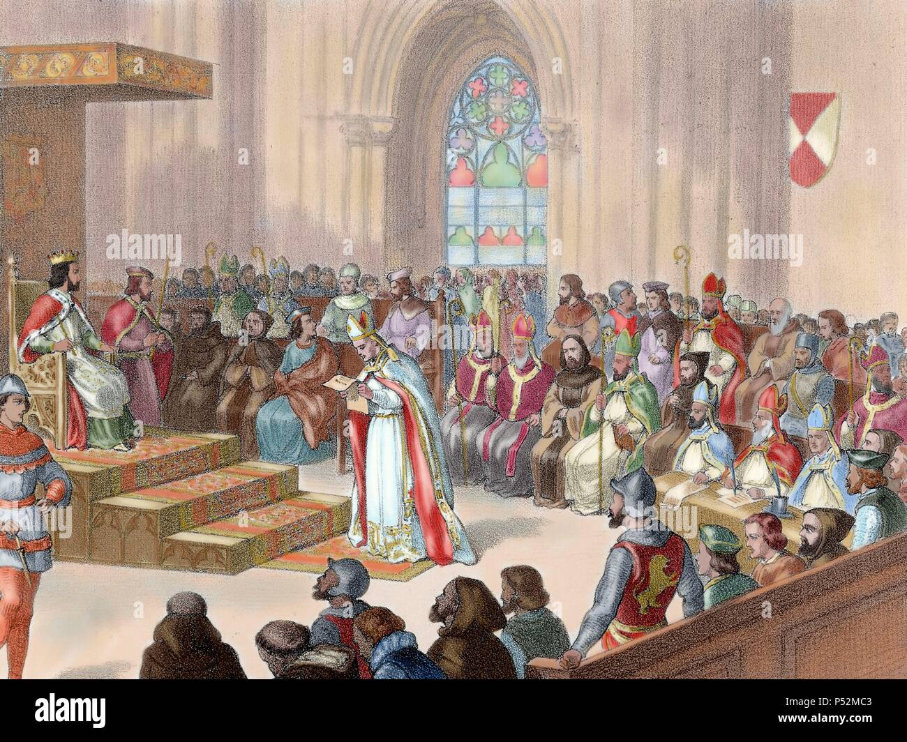 Council of king d hi-res stock photography and images - Alamy