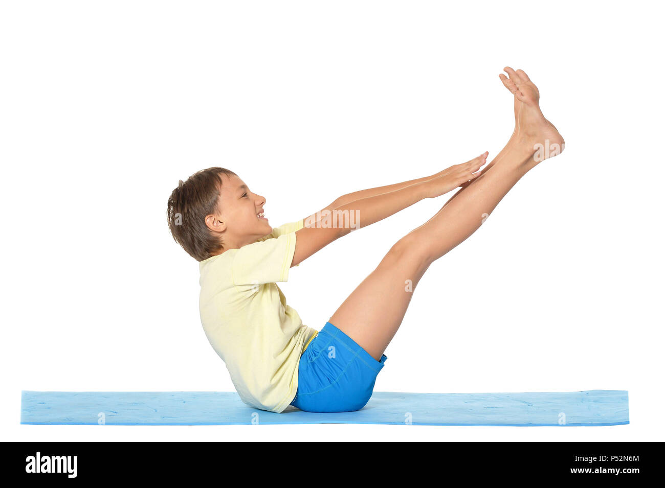 Boy gym hi-res stock photography and images - Alamy