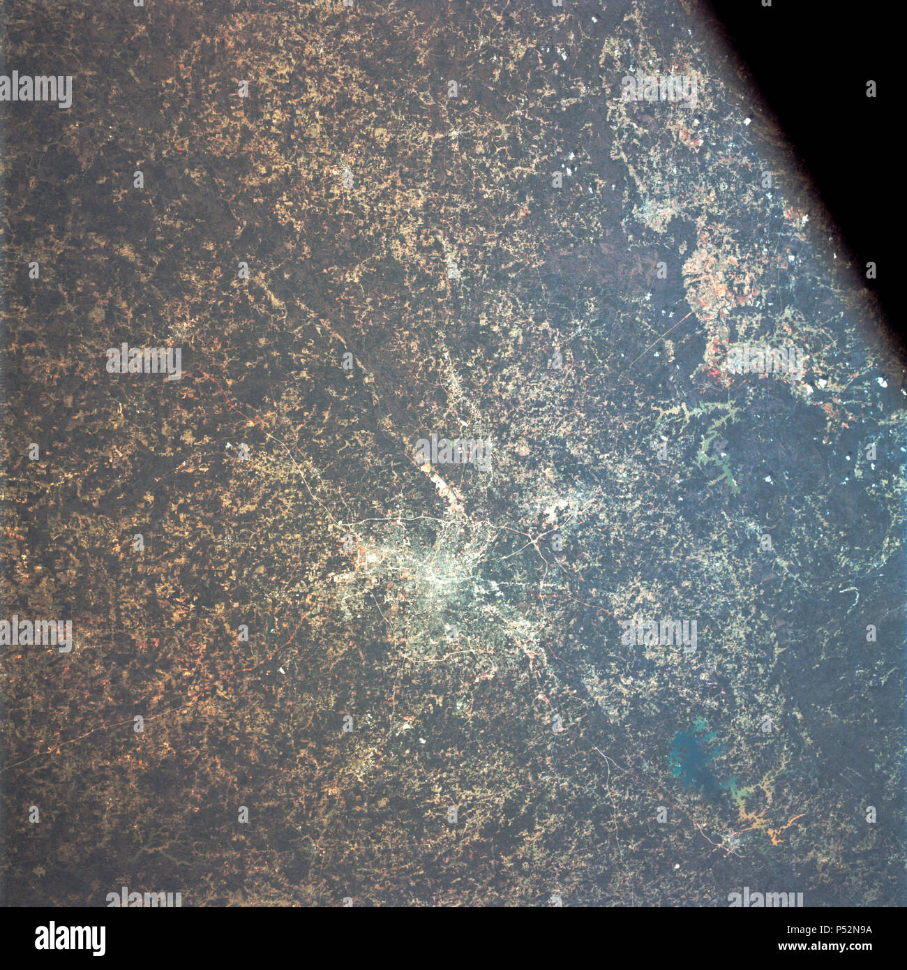 Atlanta from space hi-res stock photography and images - Alamy
