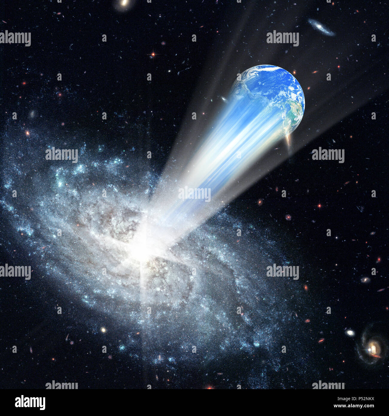 Spinning milkyway hi-res stock photography and images - Alamy