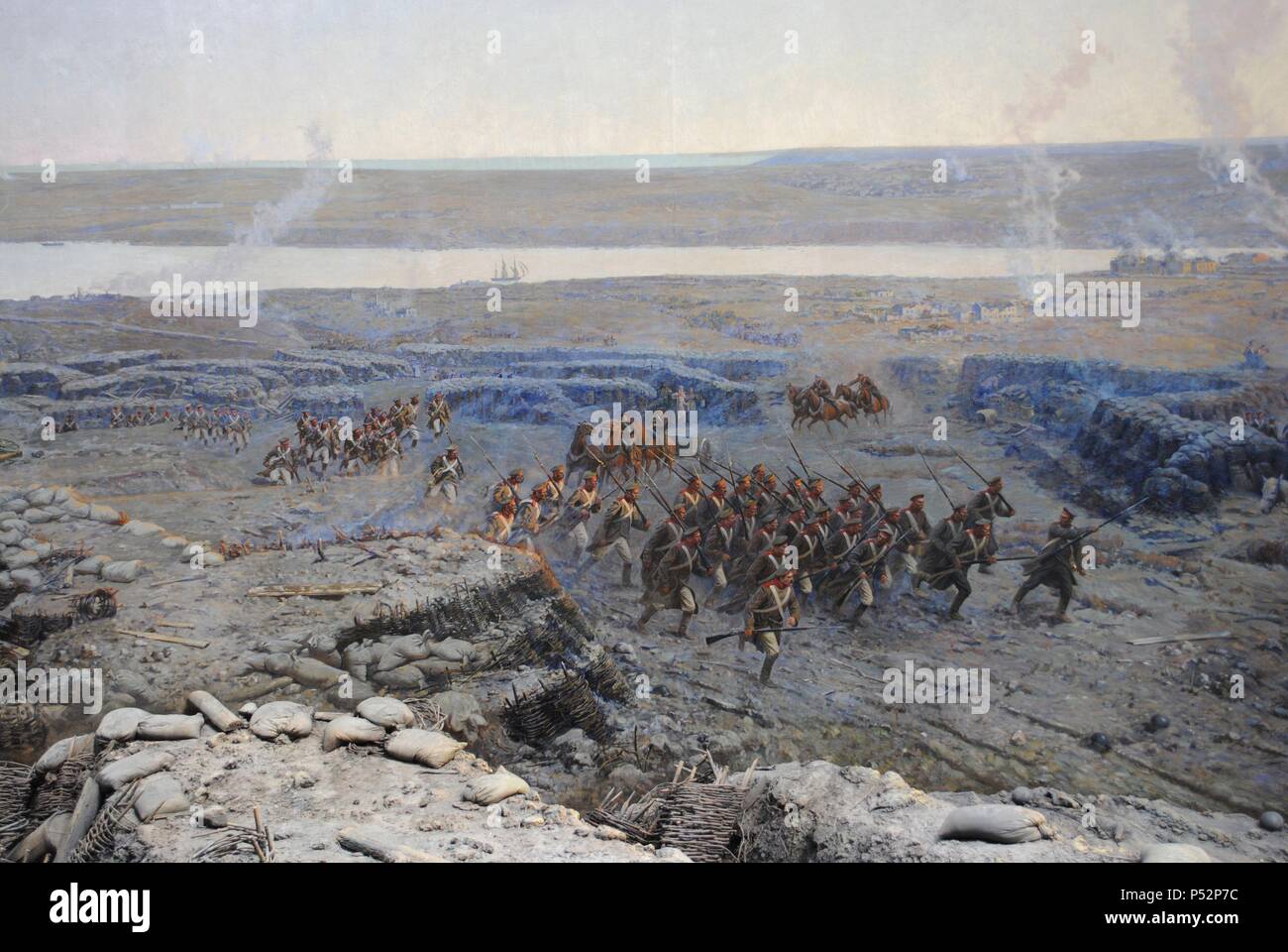Crimean war 1853 1856 siege sebastopol 1854 1855 hi-res stock ...