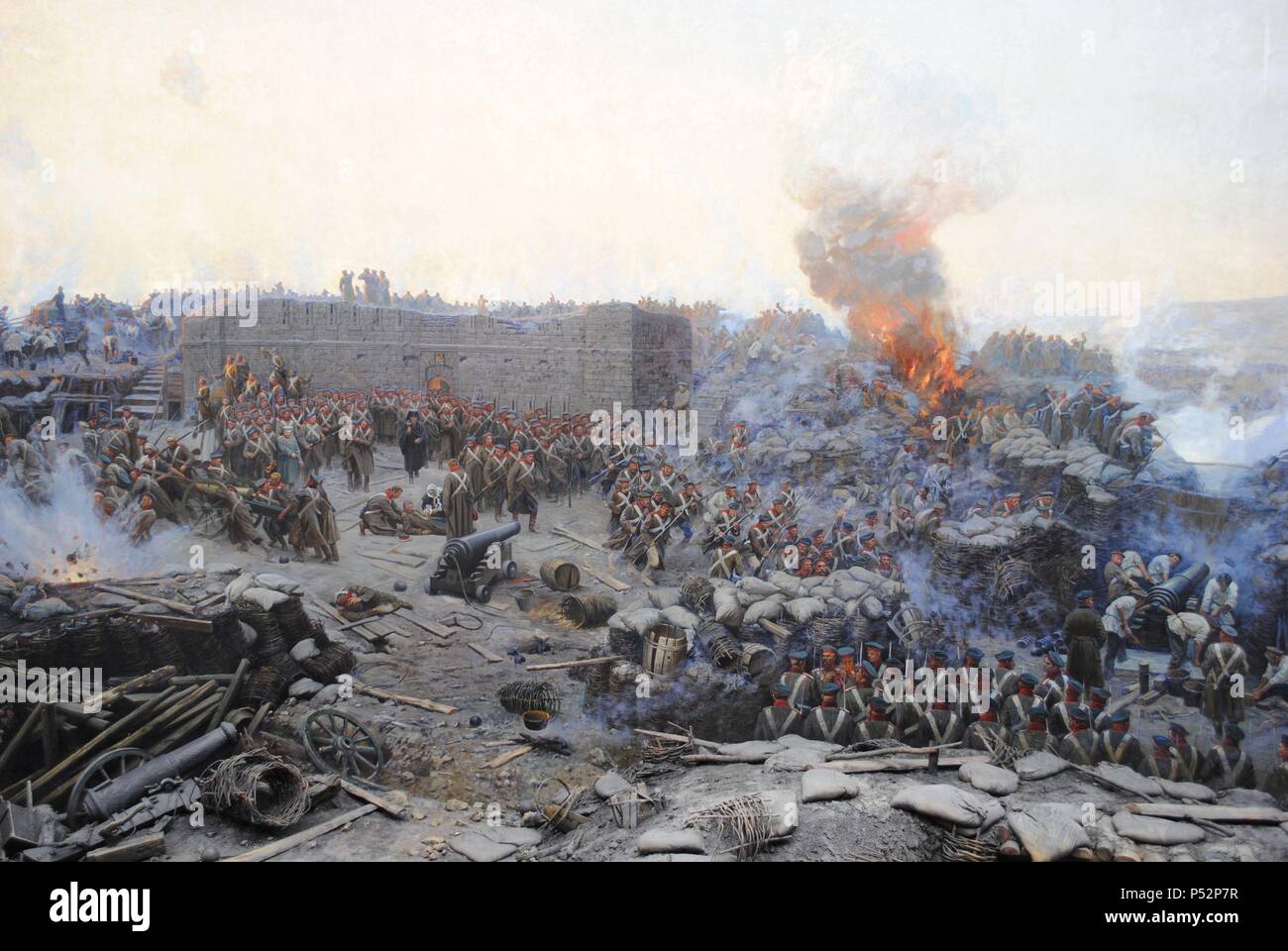 Crimean War (1853-1856). Siege of Sevastopol, 1854-1855, by Franz ...
