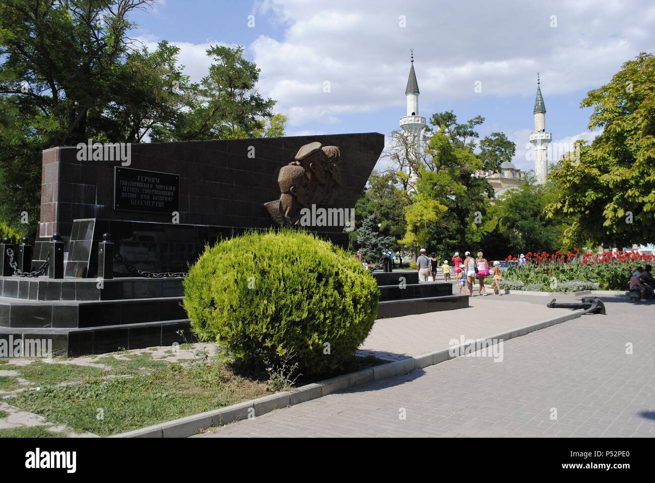 Ukraine autonomous republic crimea yevpatoria hi-res stock photography ...