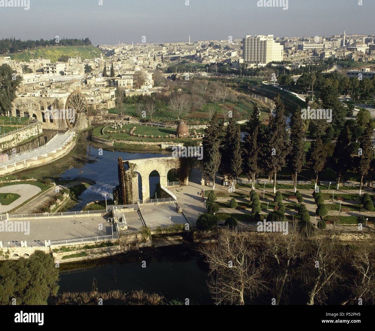 Orontes River In Hama Syria High Resolution Stock Photography and ...