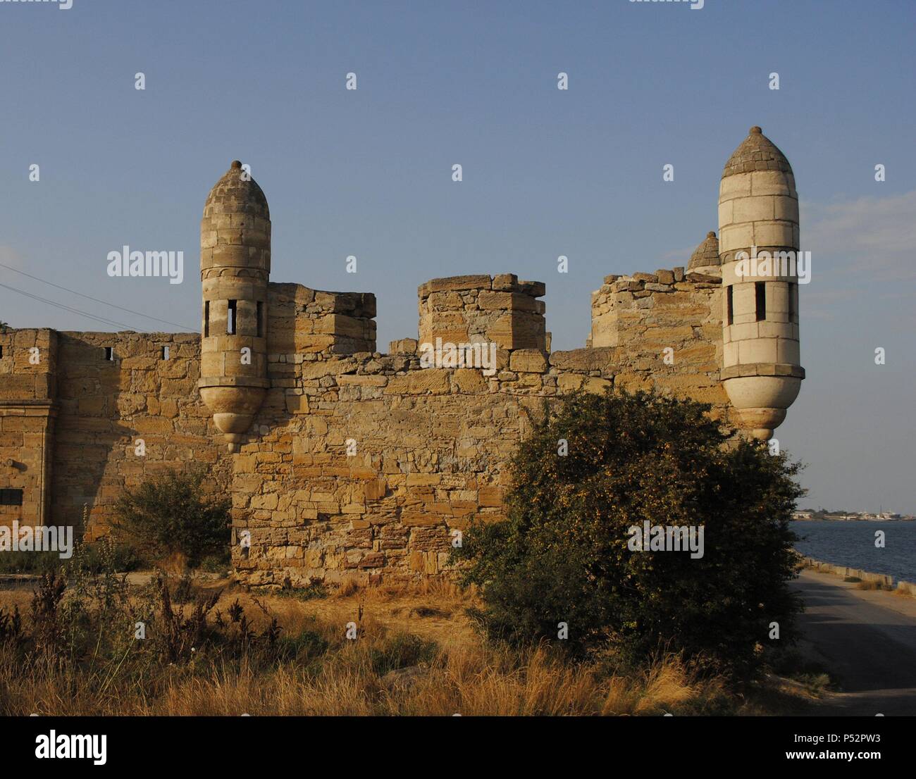 Ukraine. Autonomous Republic of Crimea. Yeni-Kale fortress, built by ...