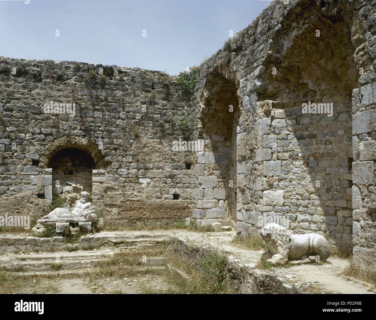 Miletus. Baths of Faustina. Interior. 2nd century AD. Anatolian ...