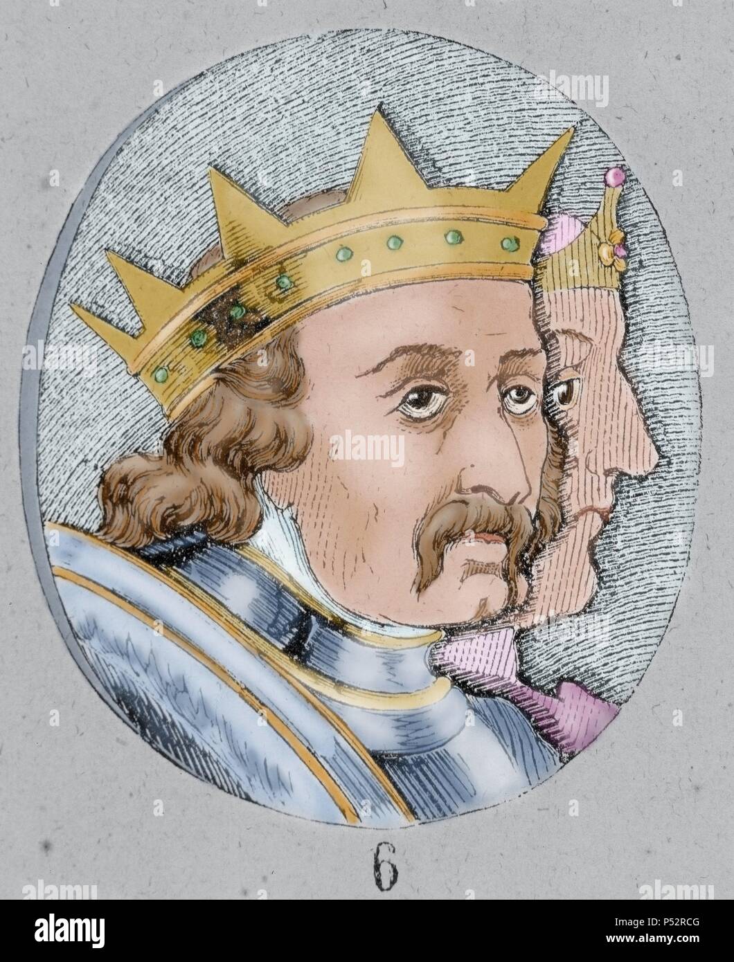 1134 king alfonso i hi-res stock photography and images - Alamy