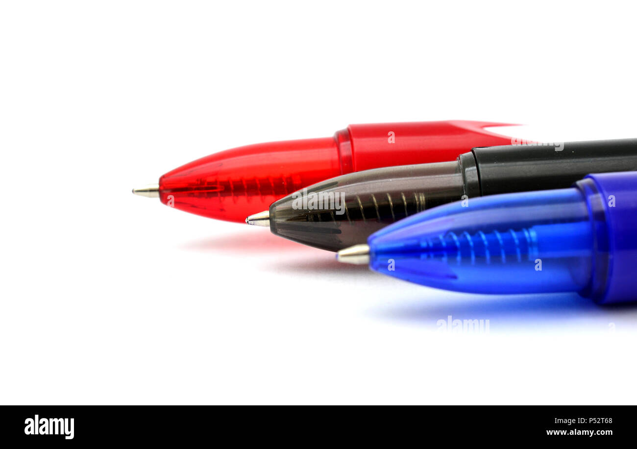 Three pens hi-res stock photography and images - Alamy