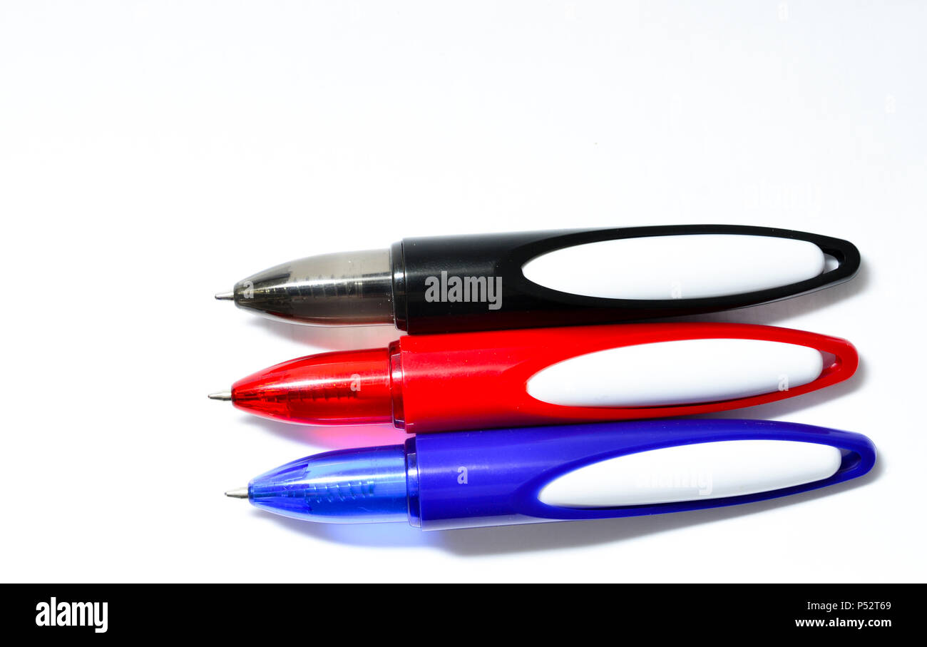 Three Pens High Resolution Stock Photography and Images - Alamy