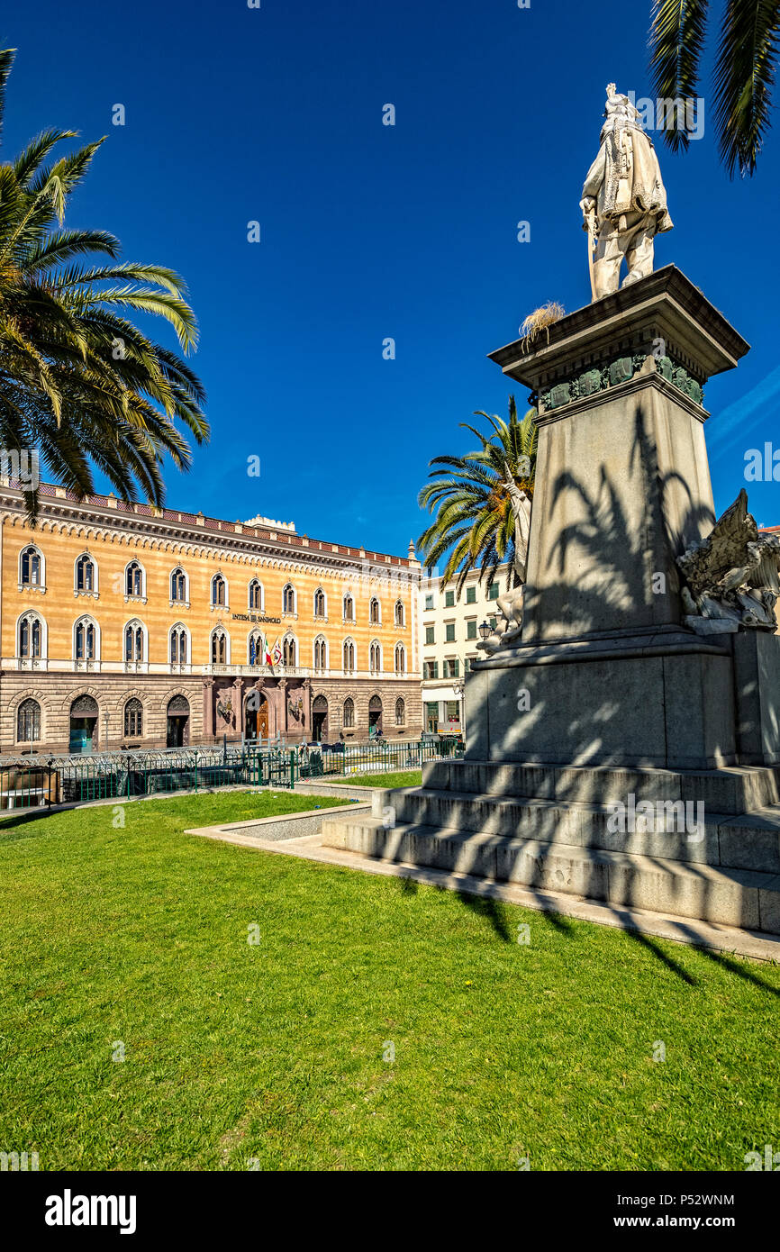 Piazza d’italia sassari sardinia hi-res stock photography and images ...