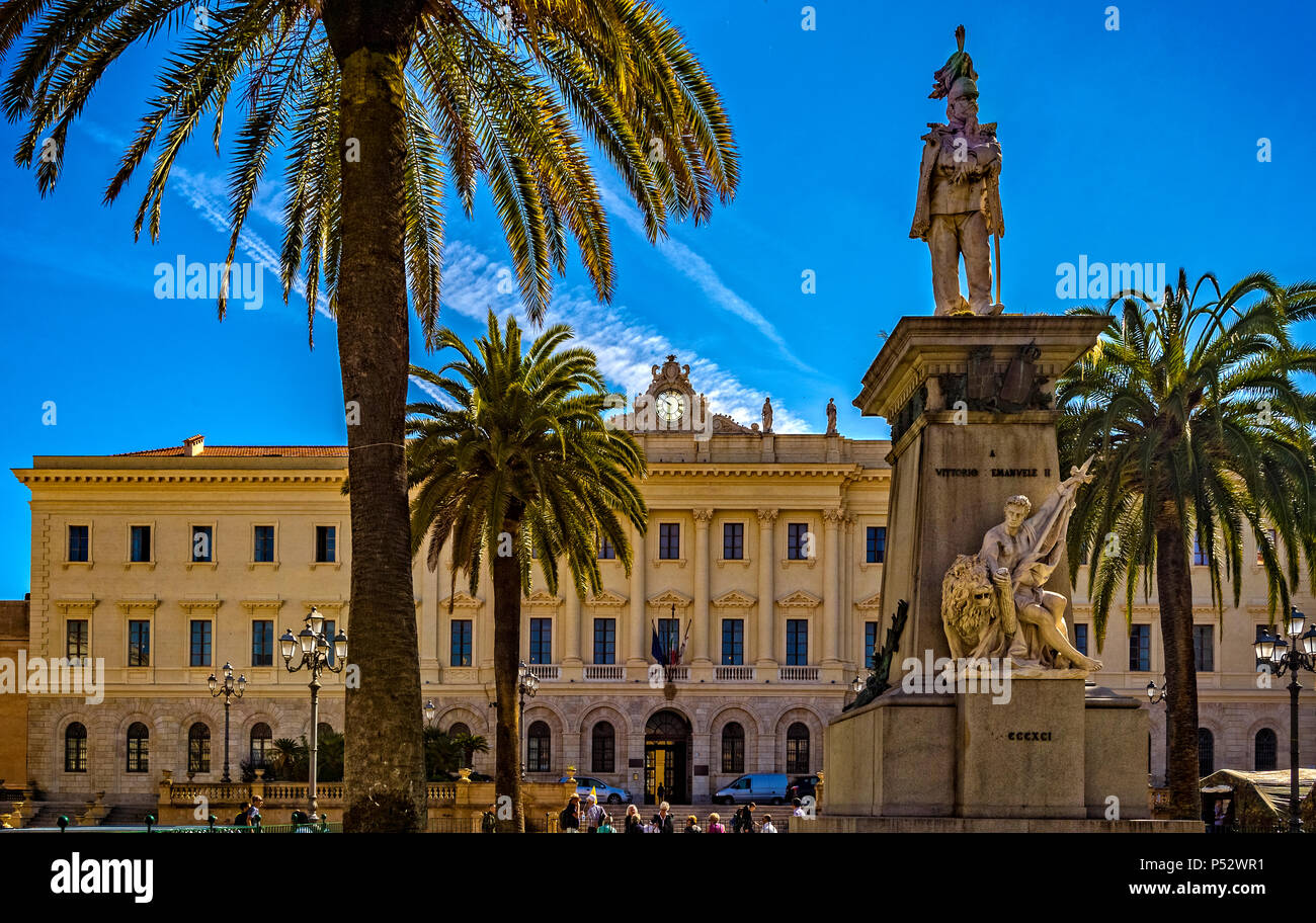 Piazza d’italia sassari sardinia hi-res stock photography and images ...