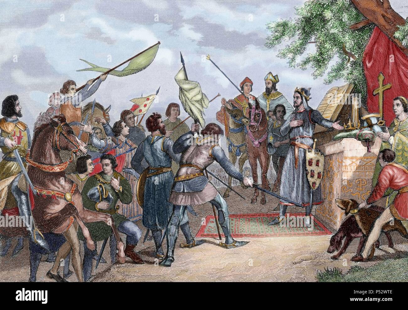 Aragon crown soldier hi-res stock photography and images - Alamy