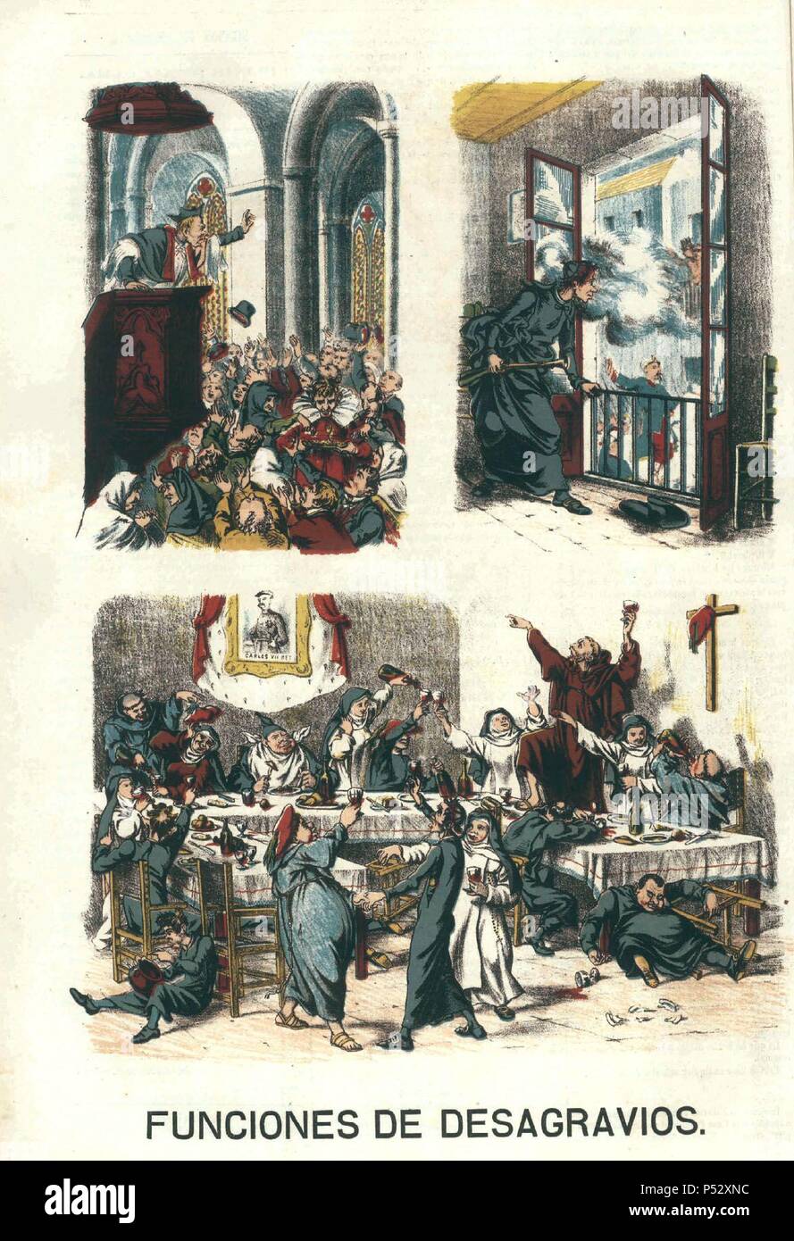 SATIRA - REVISTA LA FLACA - 23 DE MAYO DE 1869. Location: BIBLIOTECA ...