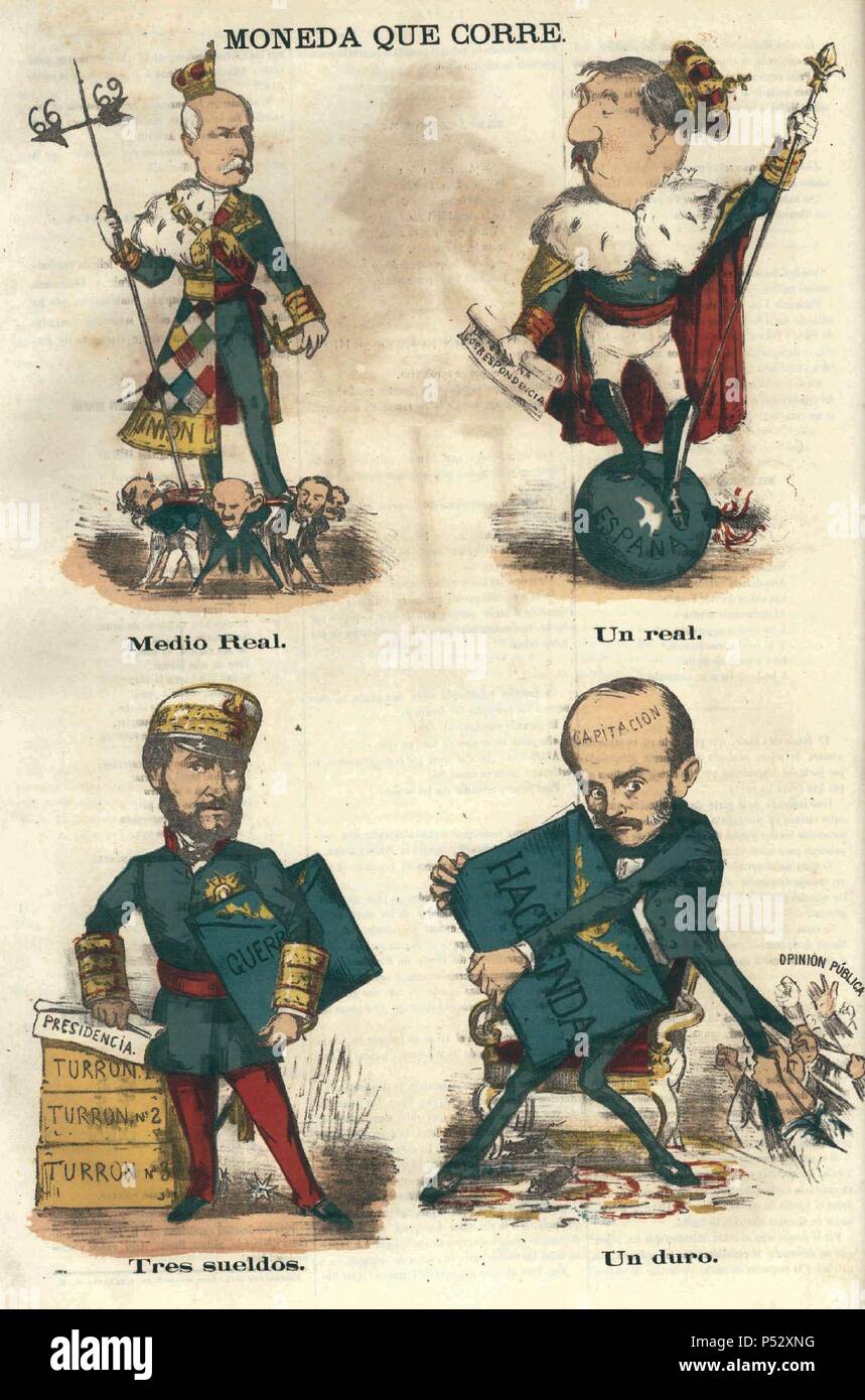 SATIRA - REVISTA LA FLACA - 23 DE JULIO DE 1869 - FIGUEROLA, MINISTRO ...