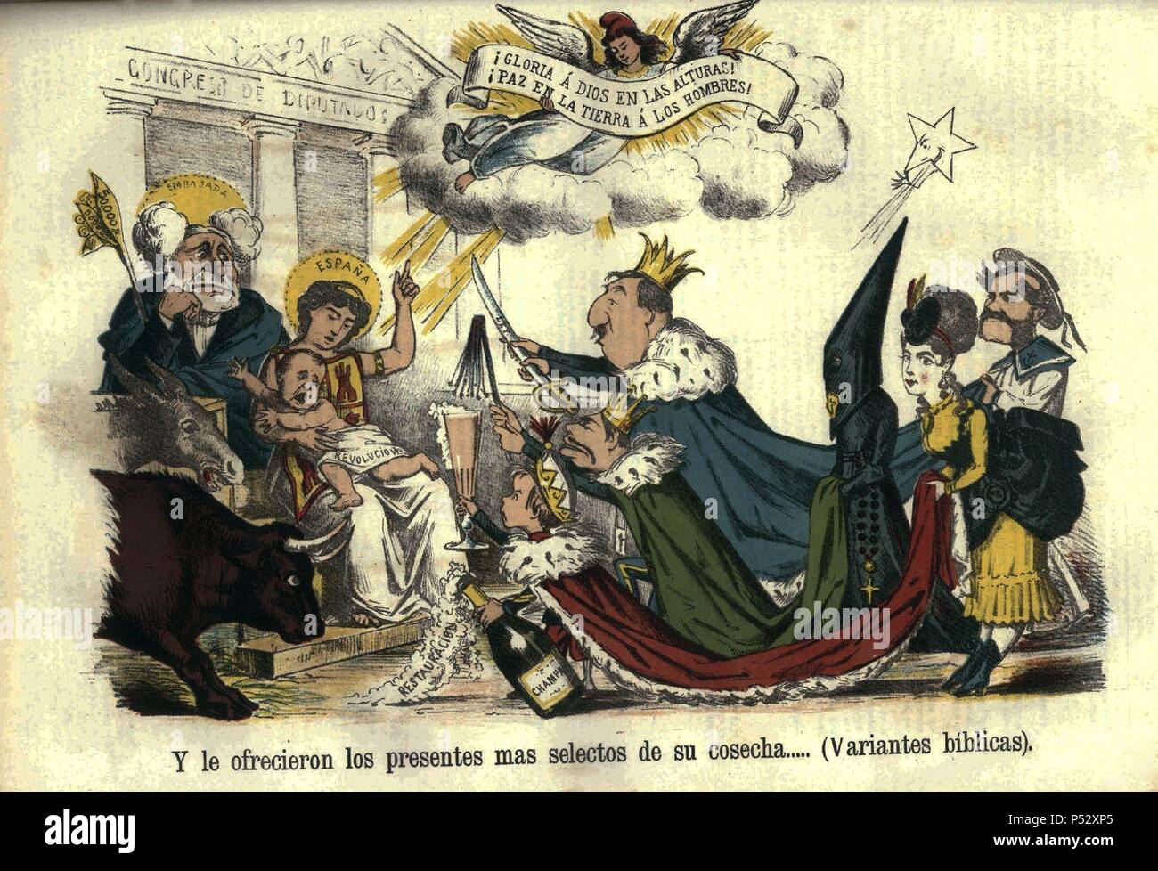 SATIRA - REVISTA LA FLACA - 9 DE ENERO DE 1870. Location: BIBLIOTECA ...