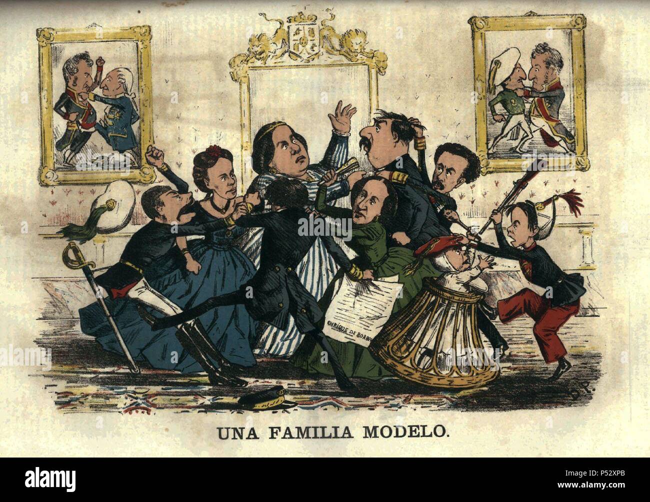 SATIRA - REVISTA LA FLACA - 20 DE FEBRERO DE 1870. Location: BIBLIOTECA ...