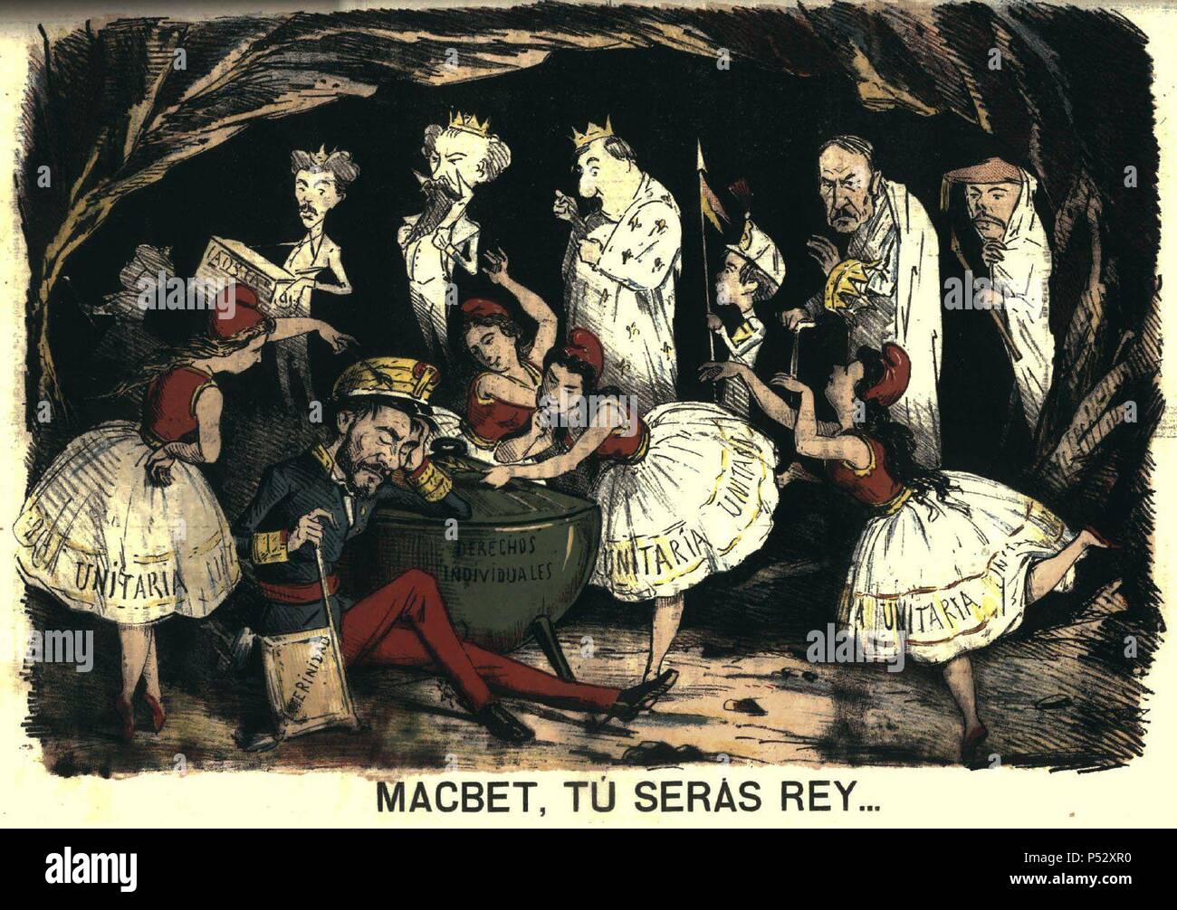 SATIRA - REVISTA LA FLACA - 3 DE JULIO DE 1870. Location: BIBLIOTECA ...