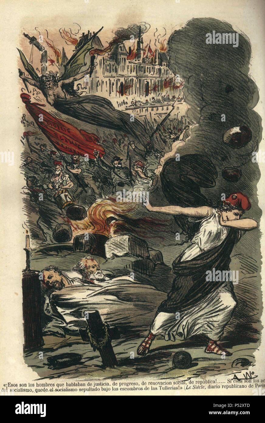 French revolution 1789 cartoon hi-res stock photography and images - Alamy