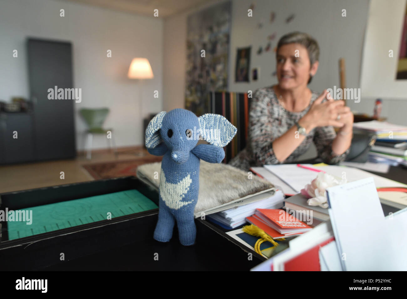 Portrait de margrethe vestager hi-res stock photography and images - Alamy