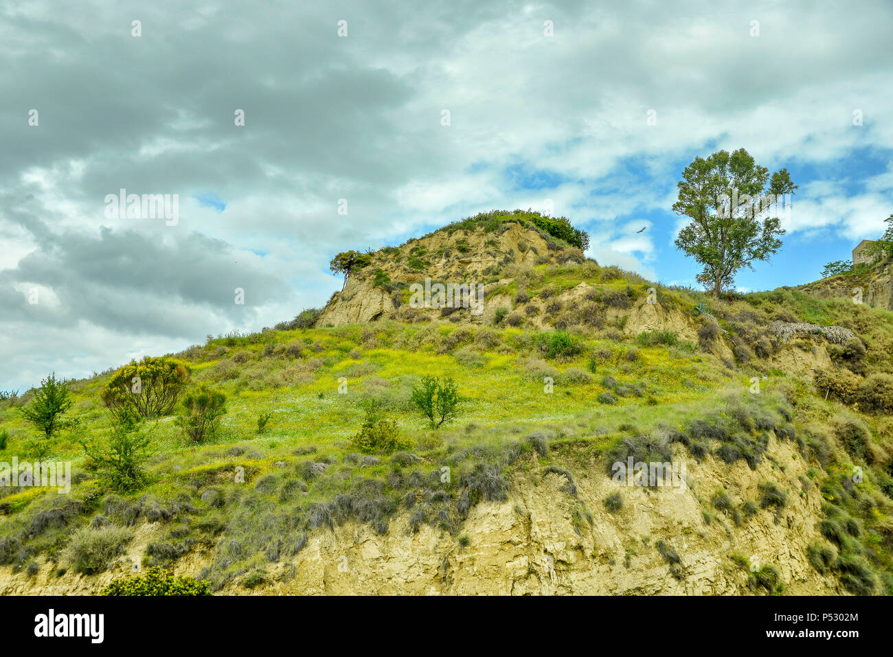 aliano badlands in basilicata landscapes Stock Photo - Alamy