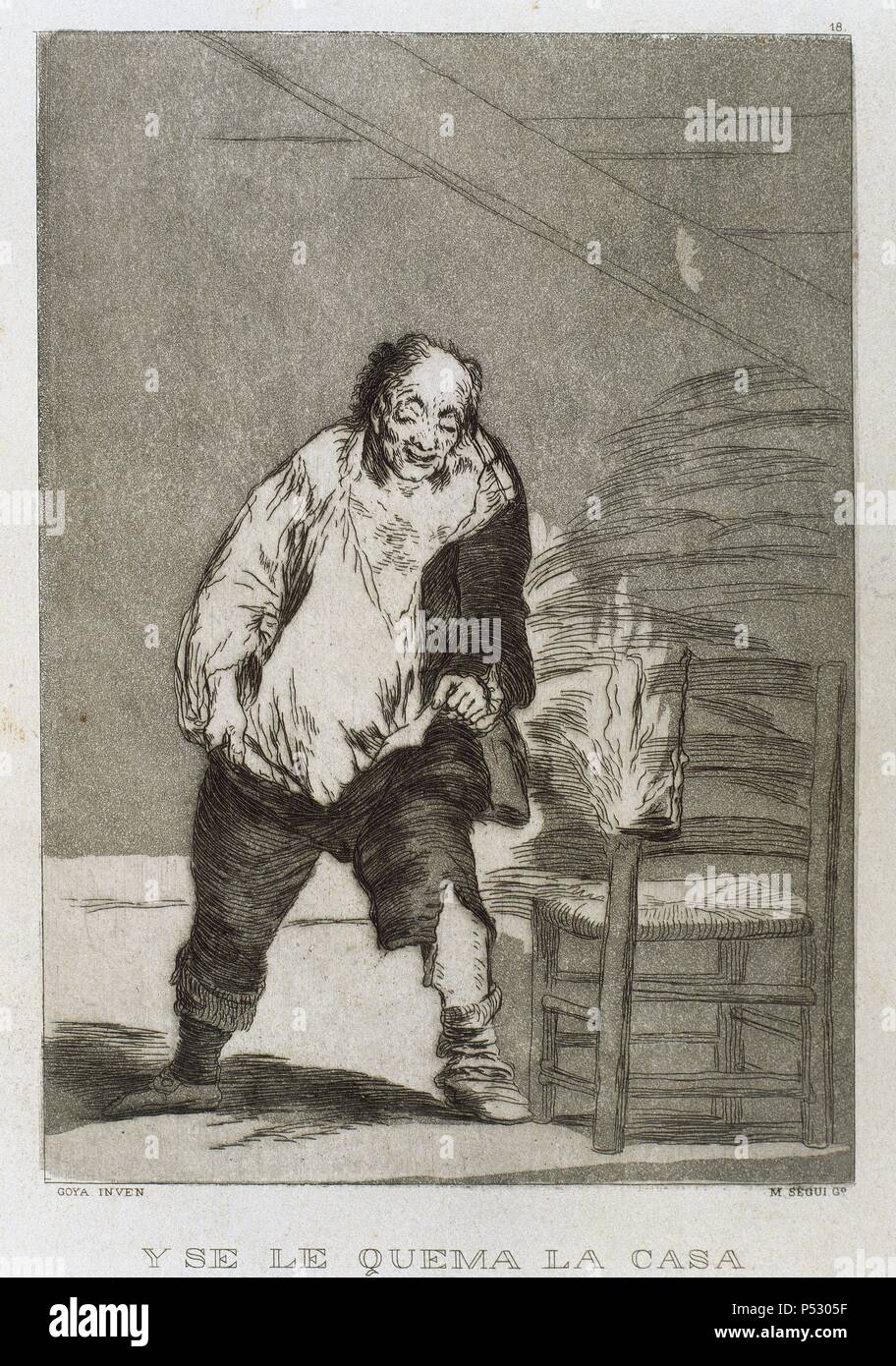 18th century house burn hi-res stock photography and images - Alamy