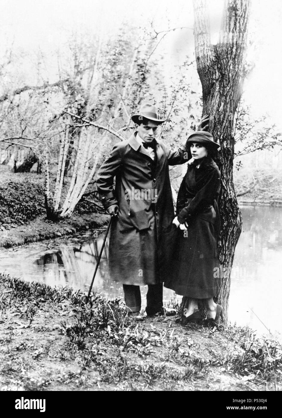 Vladimir Mayakovsky and Lilya Brik Stock Photo - Alamy