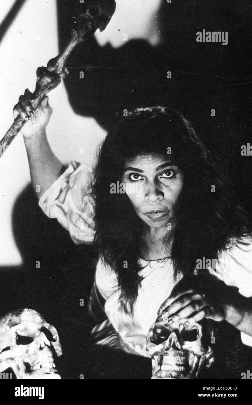 American contralto Marian Anderson in the role of Ulrica in opera 'Il ...