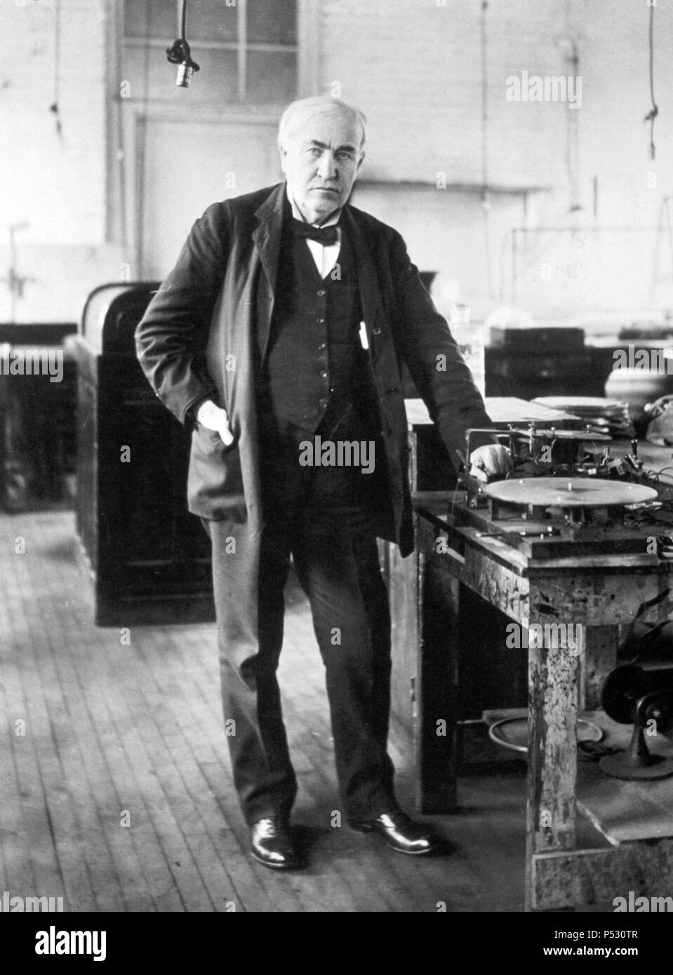 Thomas Edison, American inventor Stock Photo - Alamy