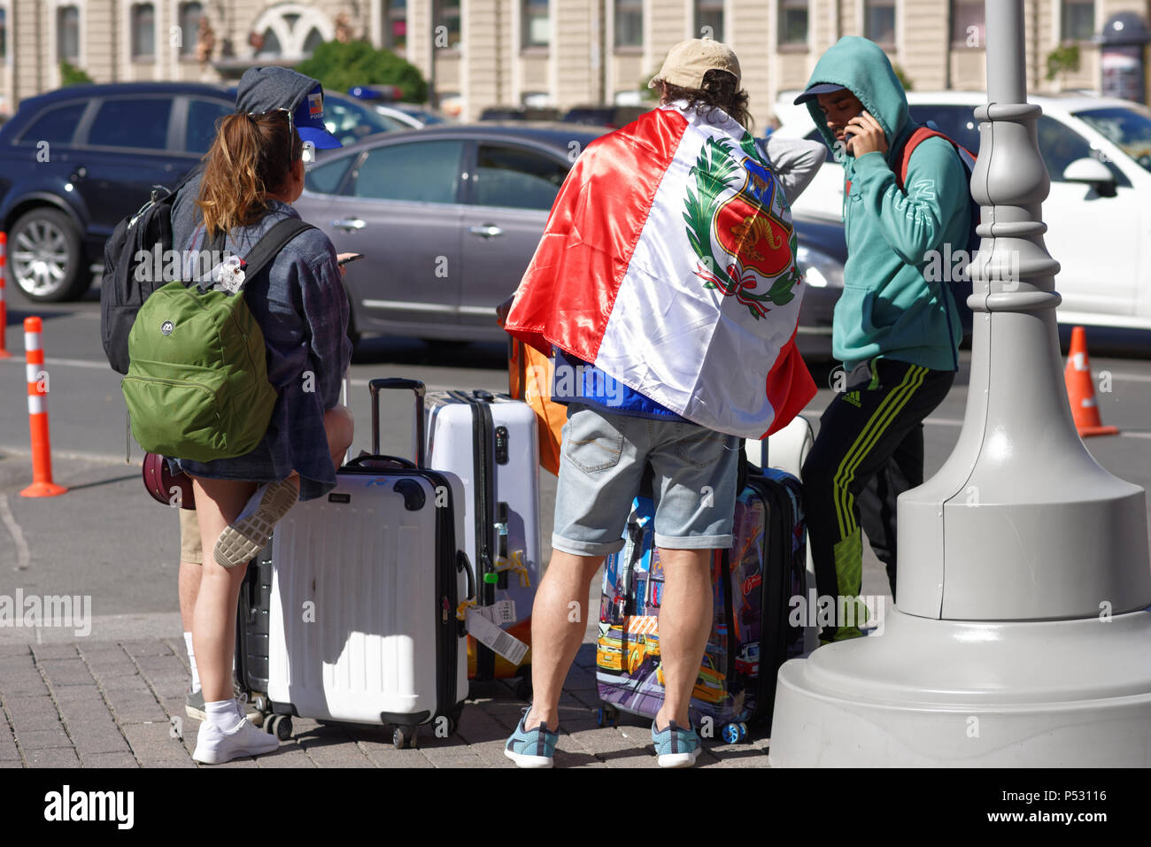 Mexico russia world cup flag hi-res stock photography and images - Alamy
