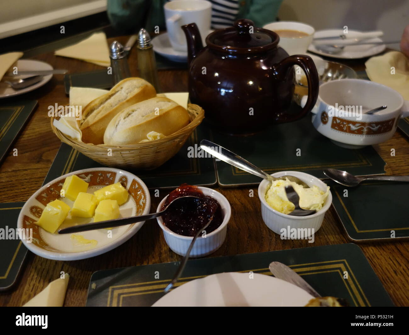 Welsh farm table hi-res stock photography and images - Alamy