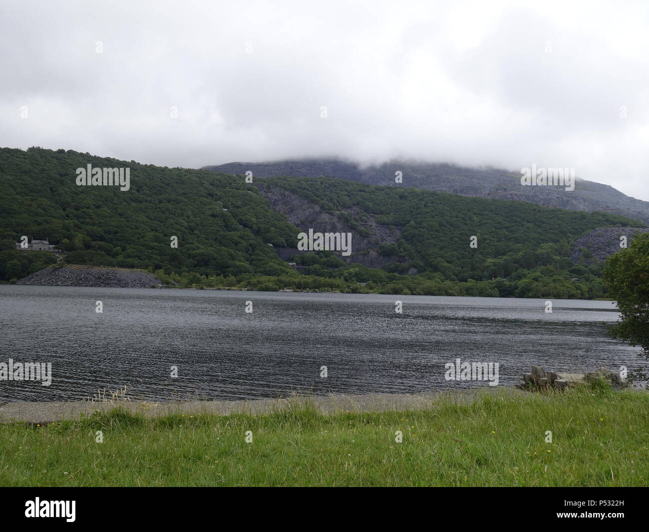 the landscapes of North Wales Stock Photo - Alamy