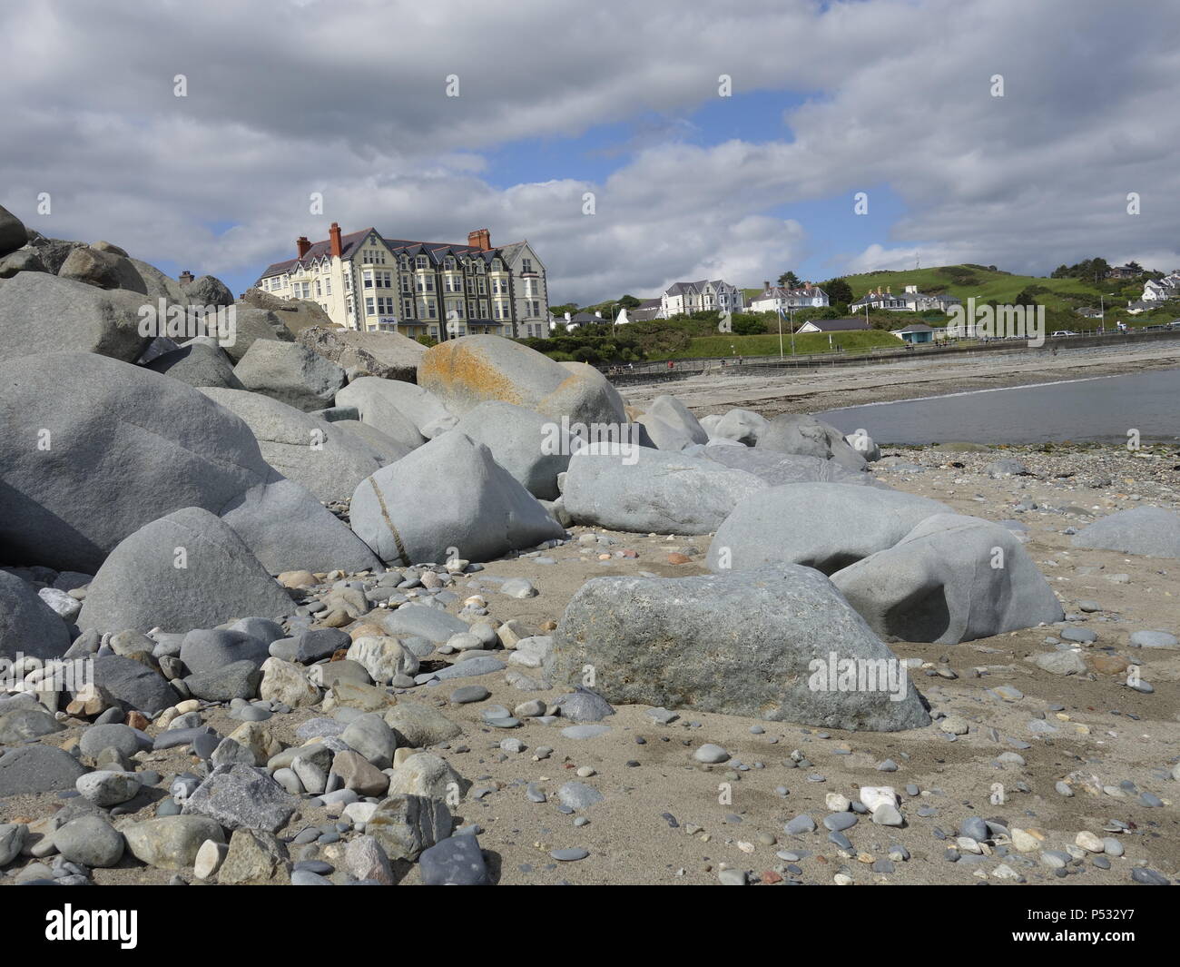 a beautiful pebbly beach Stock Photo - Alamy