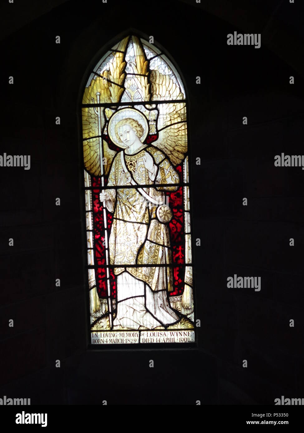 beautiful stained glass windows Stock Photo - Alamy