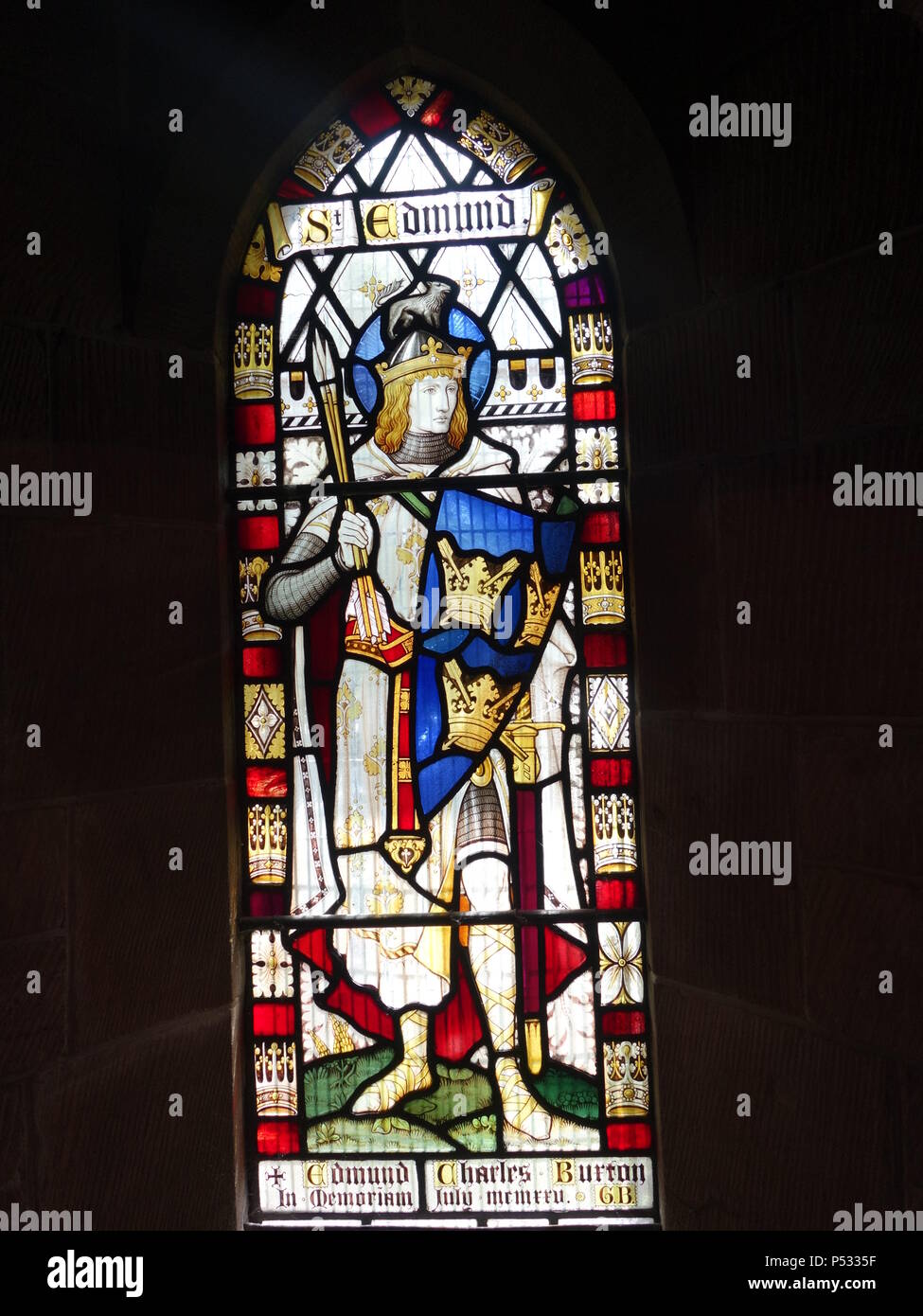 beautiful stained glass windows Stock Photo - Alamy