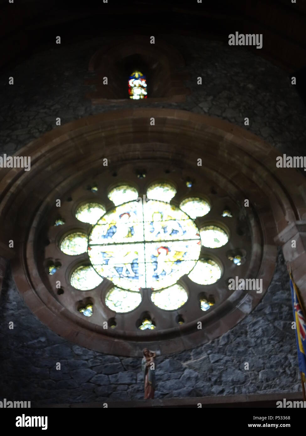 beautiful stained glass windows Stock Photo - Alamy