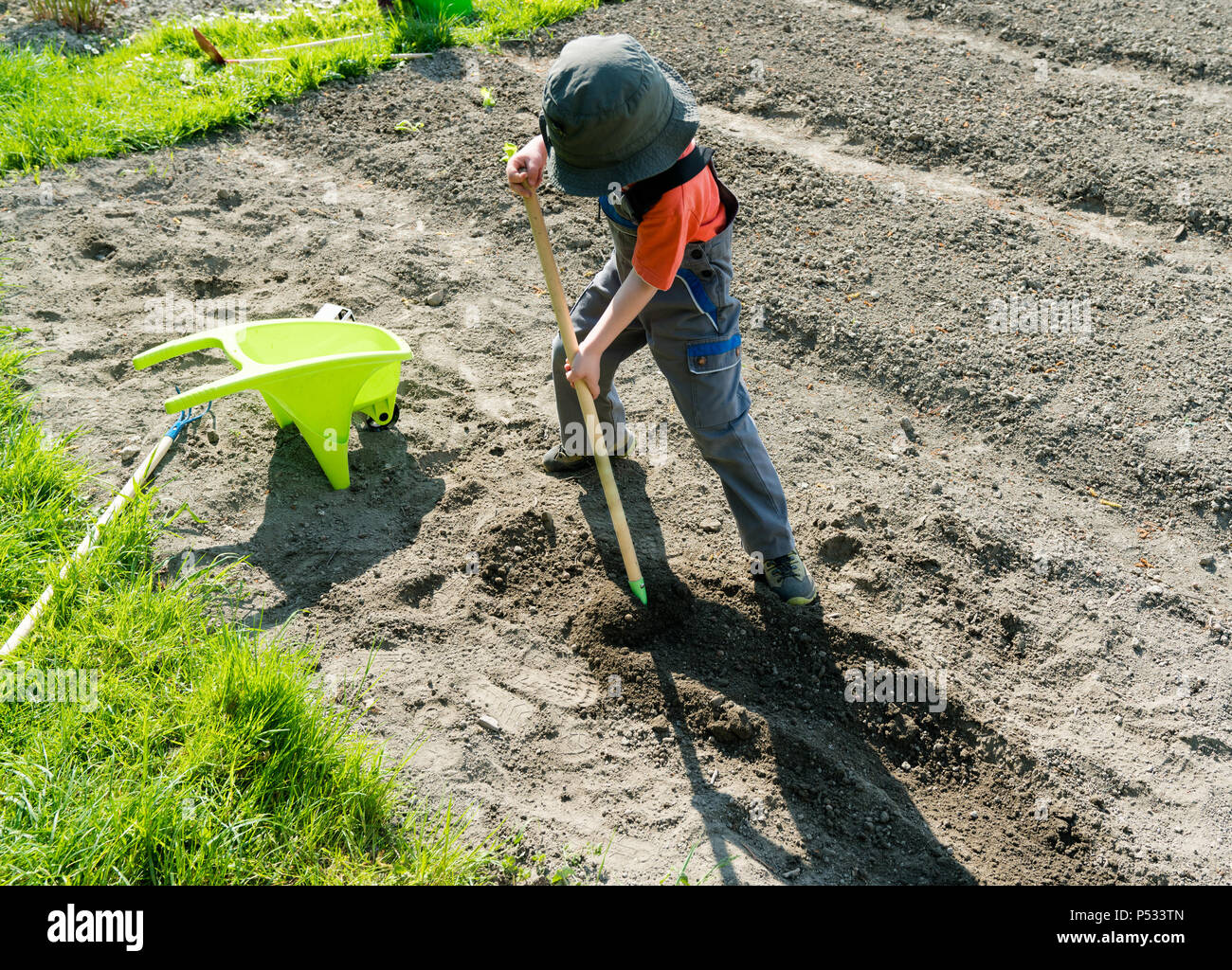 Children gardening tools hi-res stock photography and images - Alamy