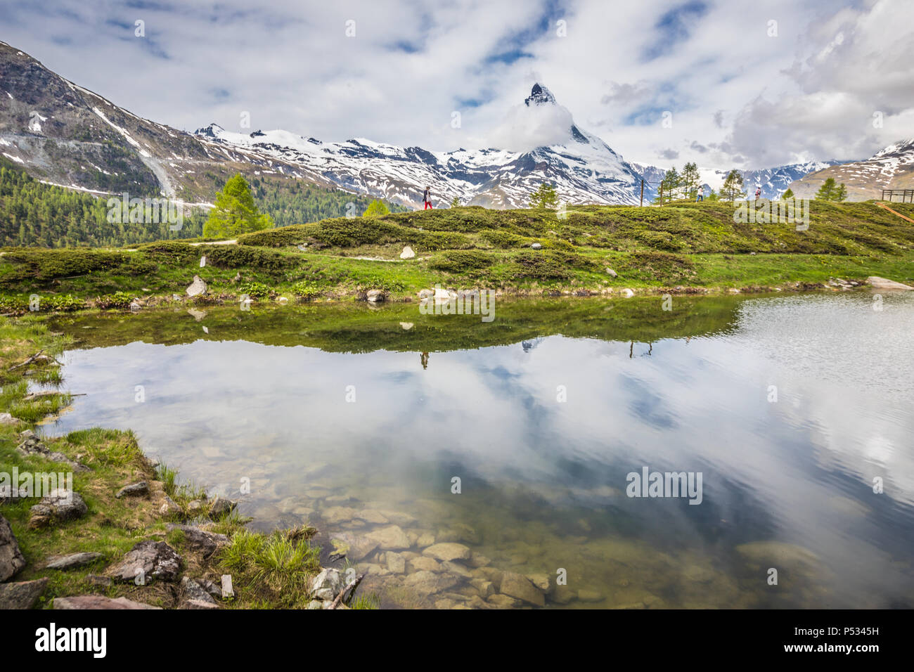 Zermatt lakes hi-res stock photography and images - Alamy