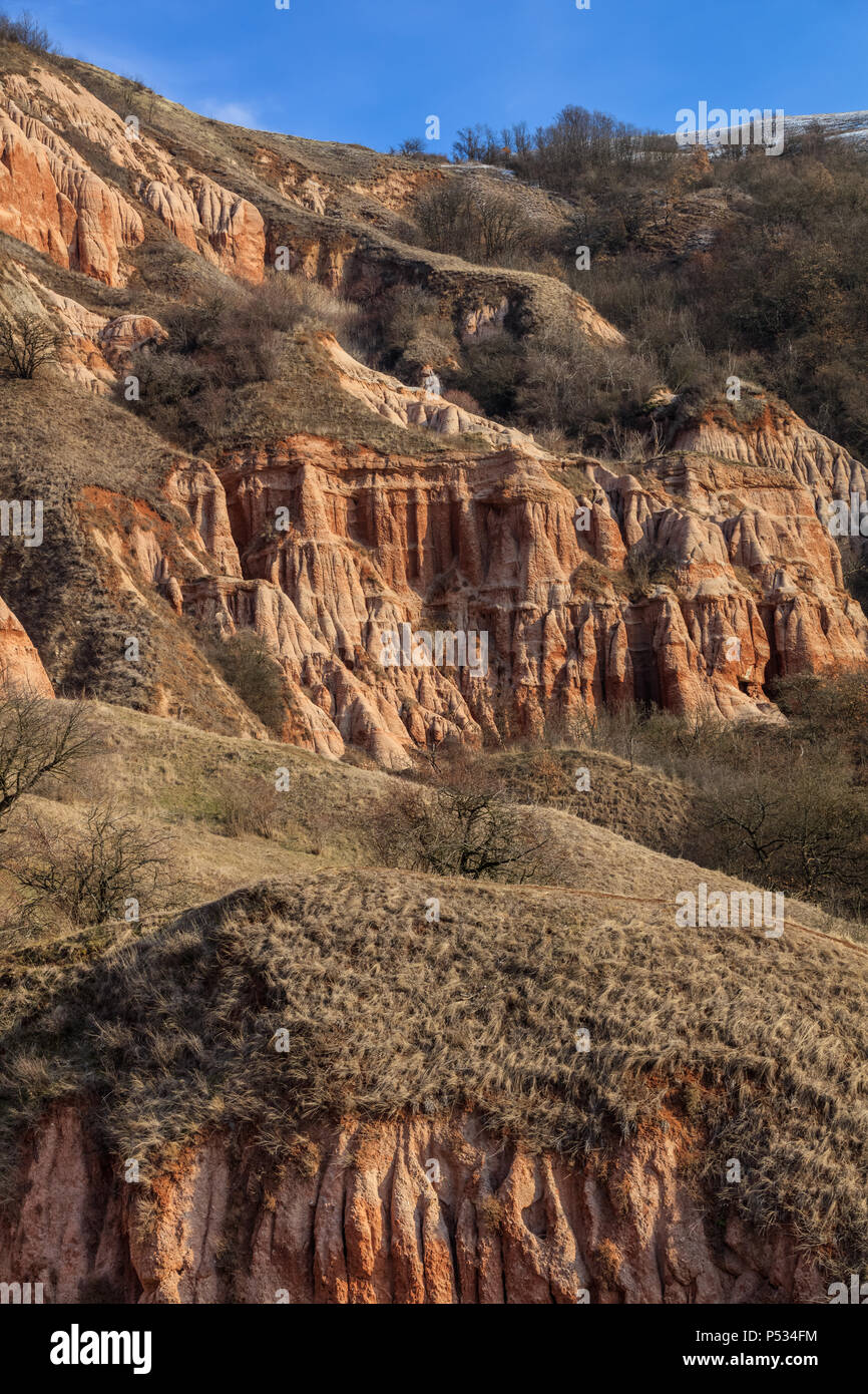 Red Ravine protected area and a natural monument, a geological and ...