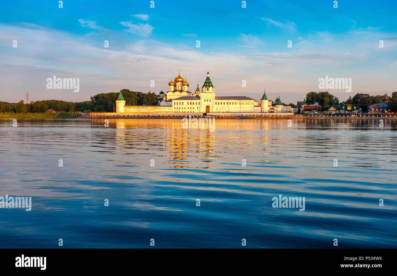 Holy Trinity Ipatiev Monastery at dawn. Ipatiev monastery-monastery in ...