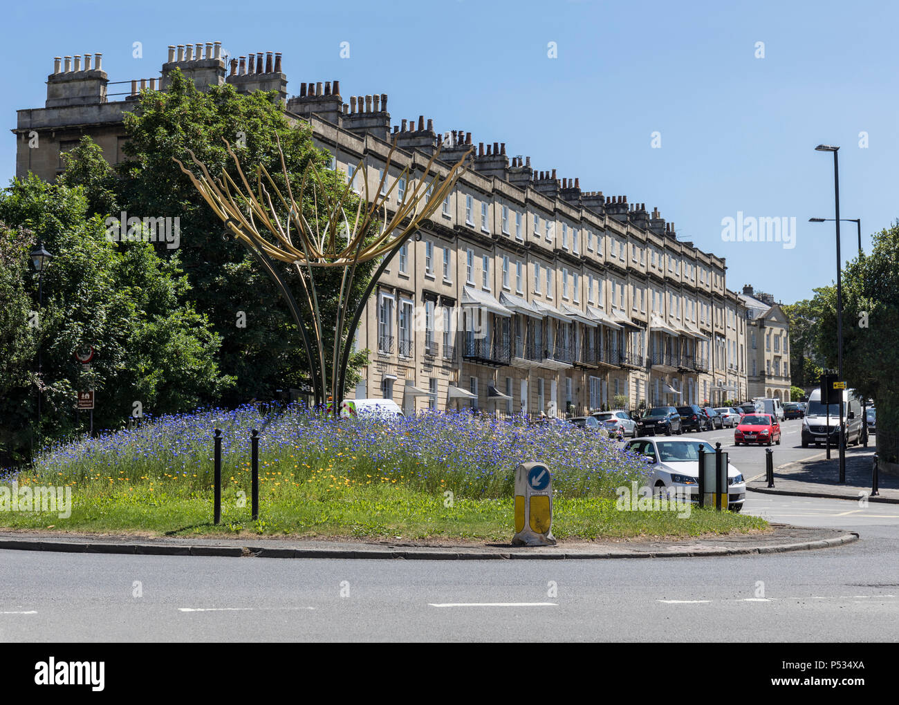 Bathwick Hill, City of Bath, England, UK Stock Photo - Alamy